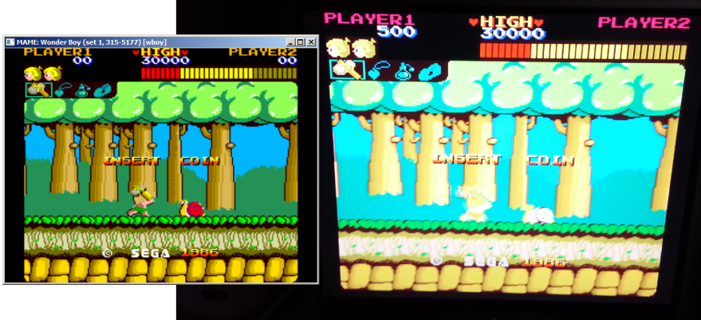 Sega Wonder Boy - PCB Fault, Help Req'd :) | ukVac: UK's Video Arcade ...