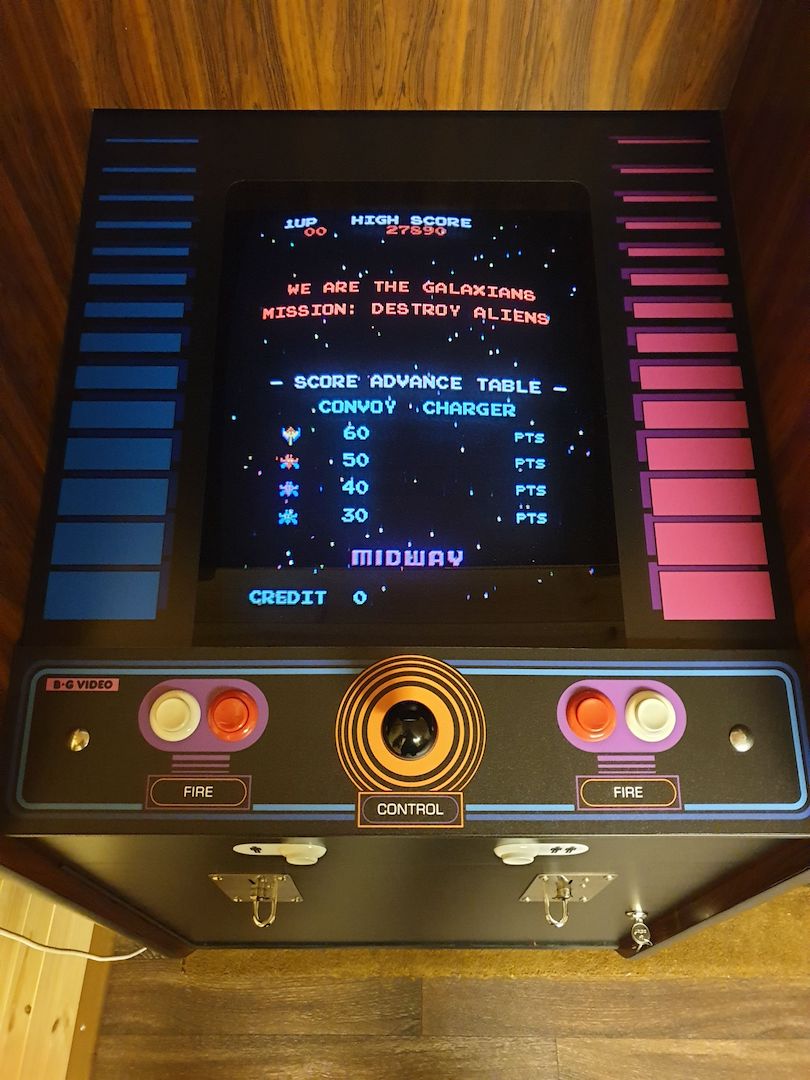 Cosmic Wars (BG Video Ltd) | ukVac: UK's Video Arcade Collecting