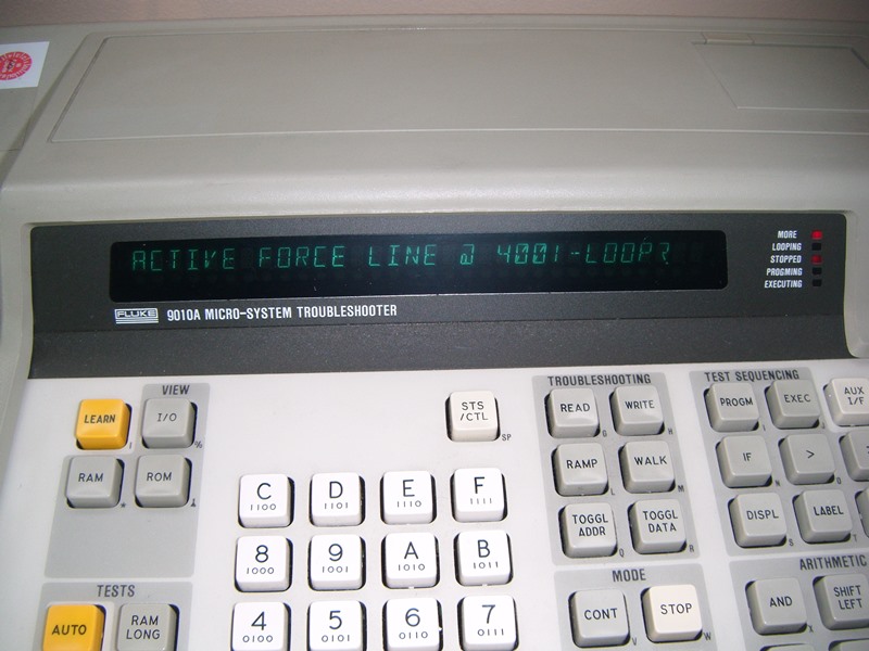 Fluke 9010A issue | ukVac: UK's Video Arcade Collecting
