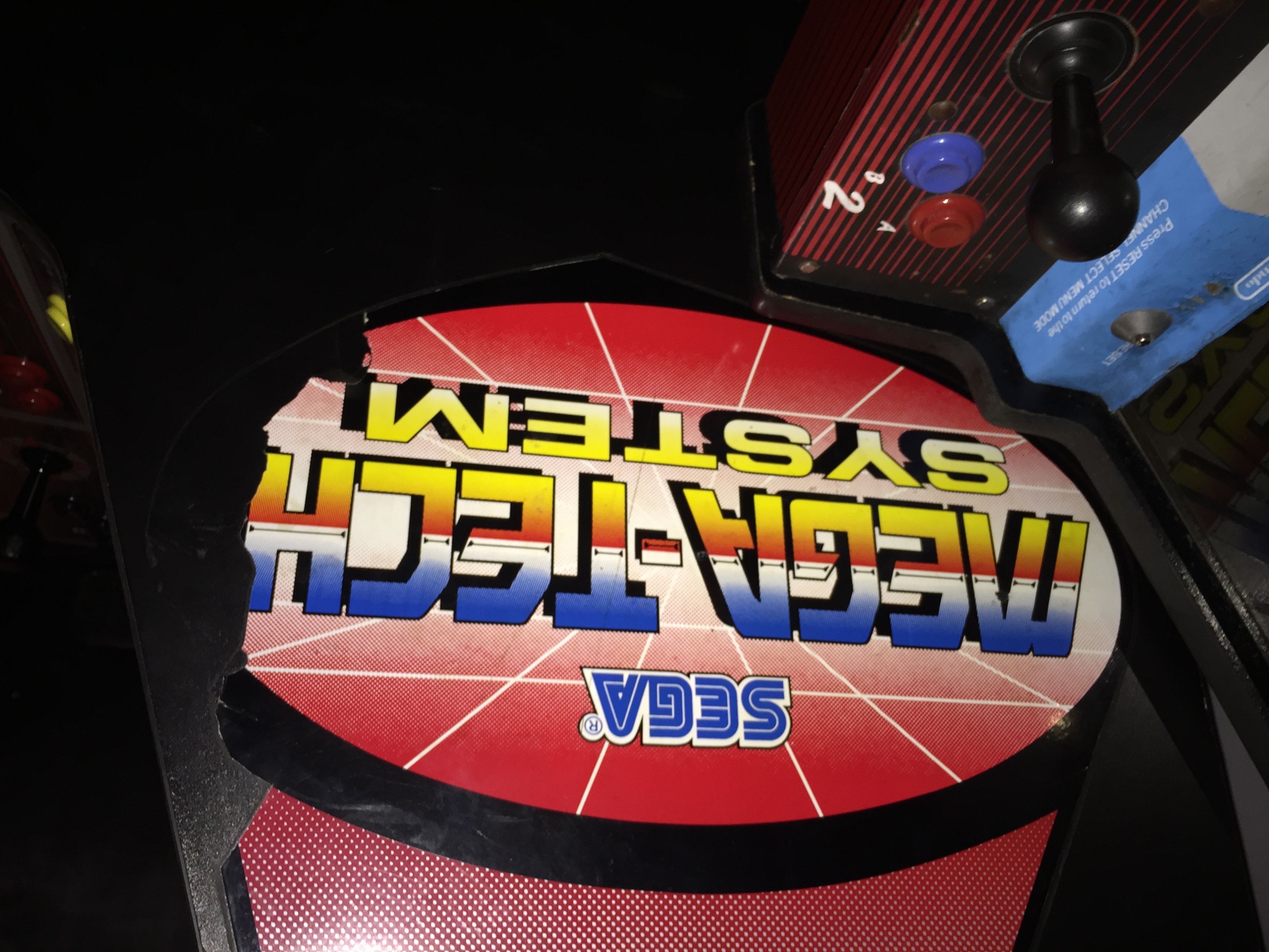 Sega Mega-Tech/Play Side Art | ukVac: UK's Video Arcade Collecting