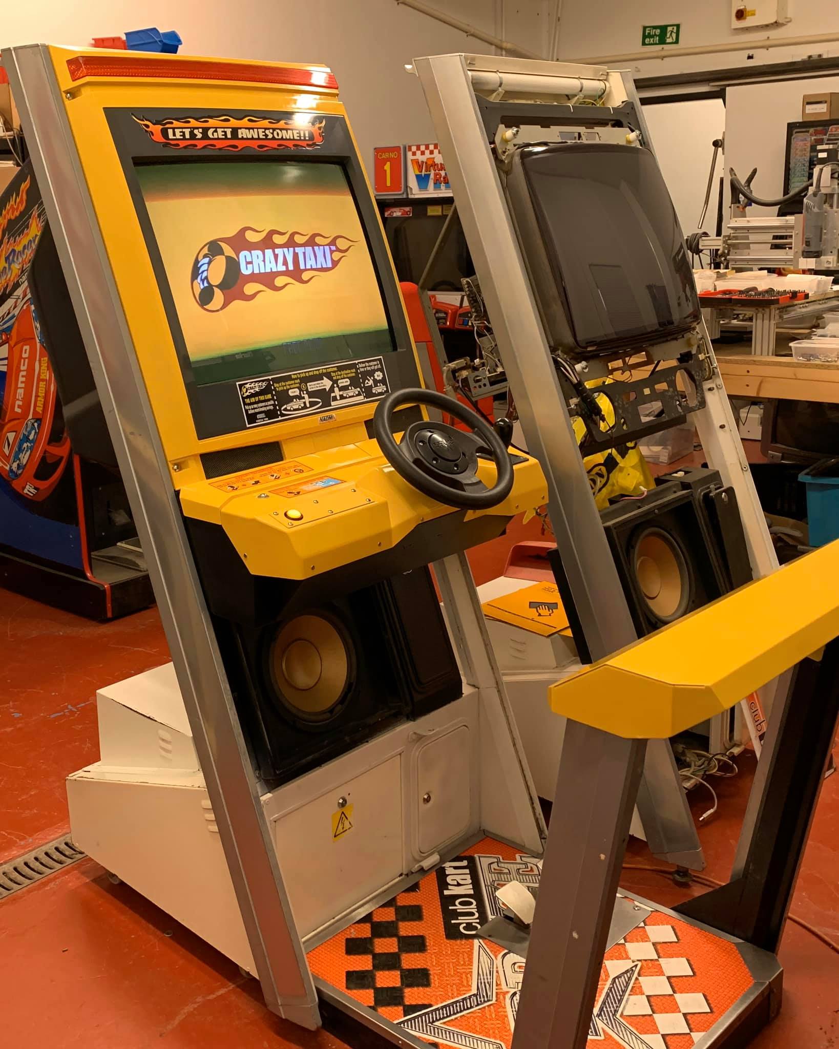 Club Kart Prize into Crazy Taxi conversion | ukVac: UK's Video Arcade ...