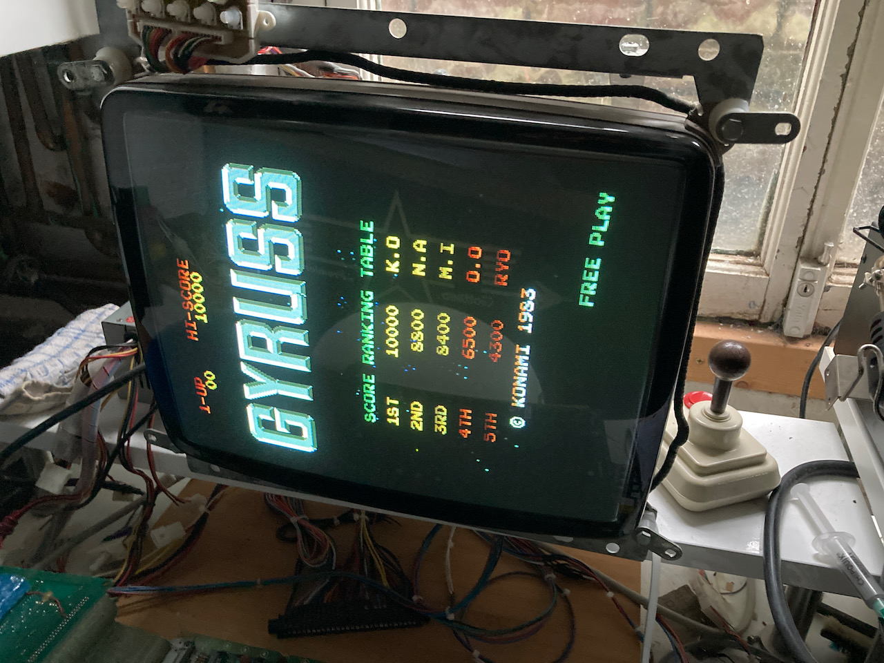 Gyruss Custom ICs Daughter Board | ukVac: UK's Video Arcade Collecting