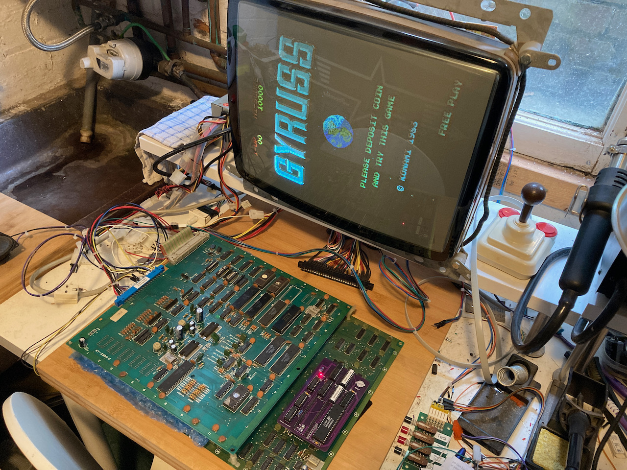 Help needed from Gyruss Bootleg Owners | ukVac: UK's Video Arcade ...