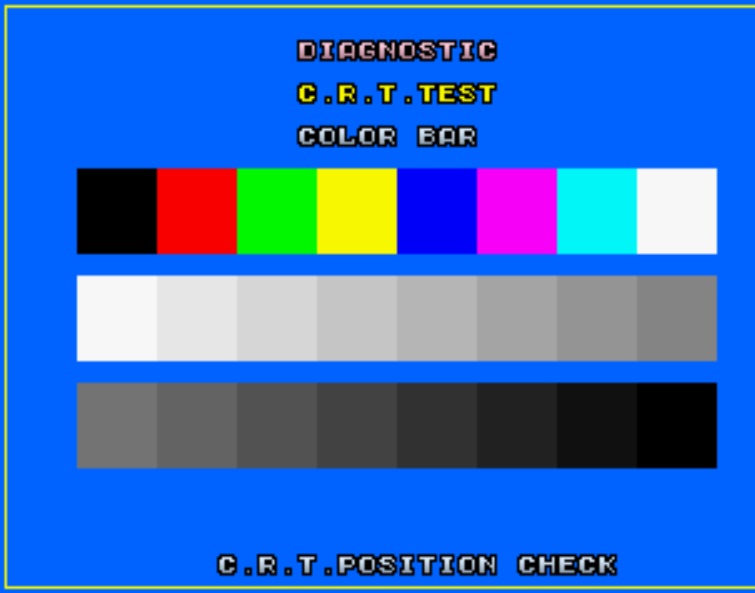 Outrun Test Colours | ukVac: UK's Video Arcade Collecting