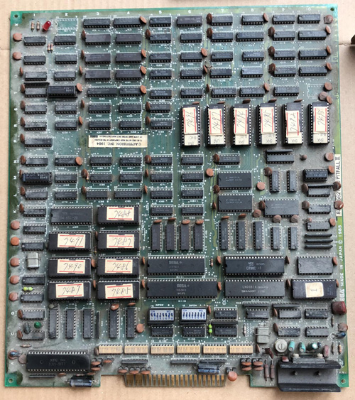 Wonderboy Sega System 1 conversion [FIXED!] | ukVac: UK's Video Arcade ...