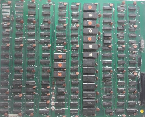 Strange Xevious bootleg pcb graphic error | ukVac: UK's Video Arcade ...