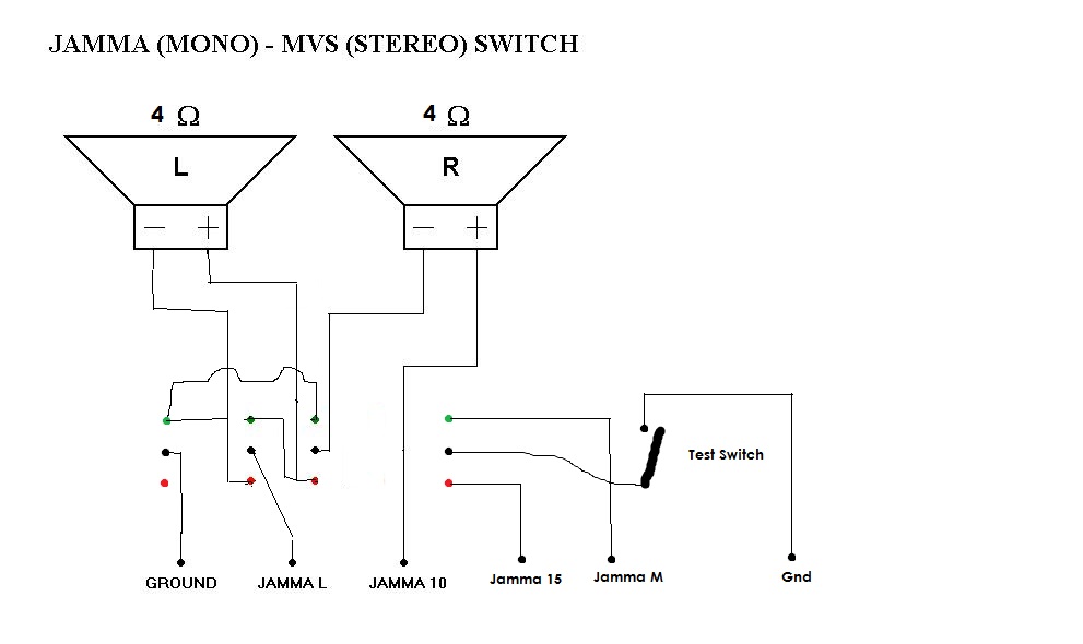 Jamma/MVS Mono/Stereo Switch | ukVac: UK's Video Arcade Collecting