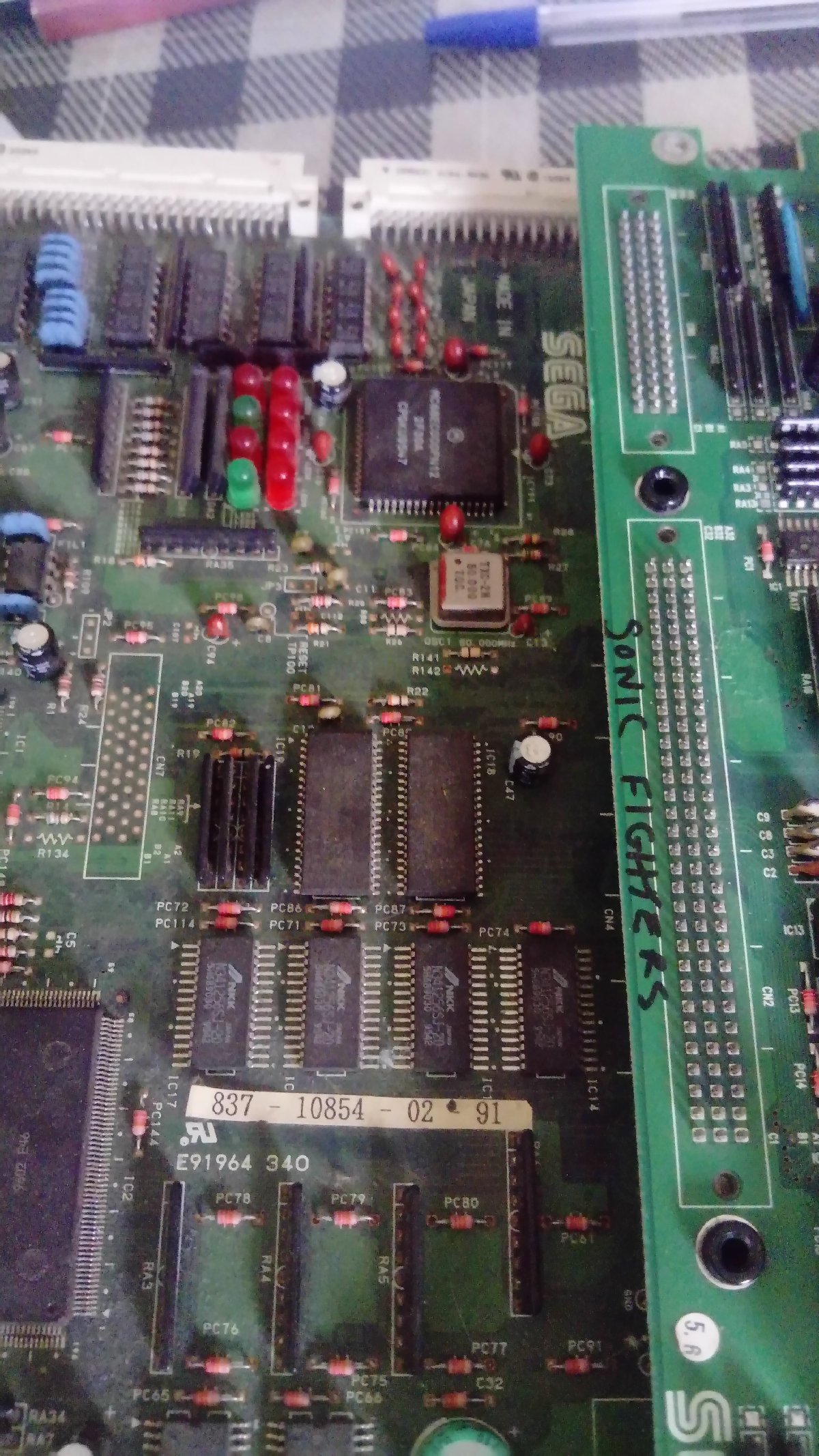 Sega model 2? Sonic? | ukVac: UK's Video Arcade Collecting