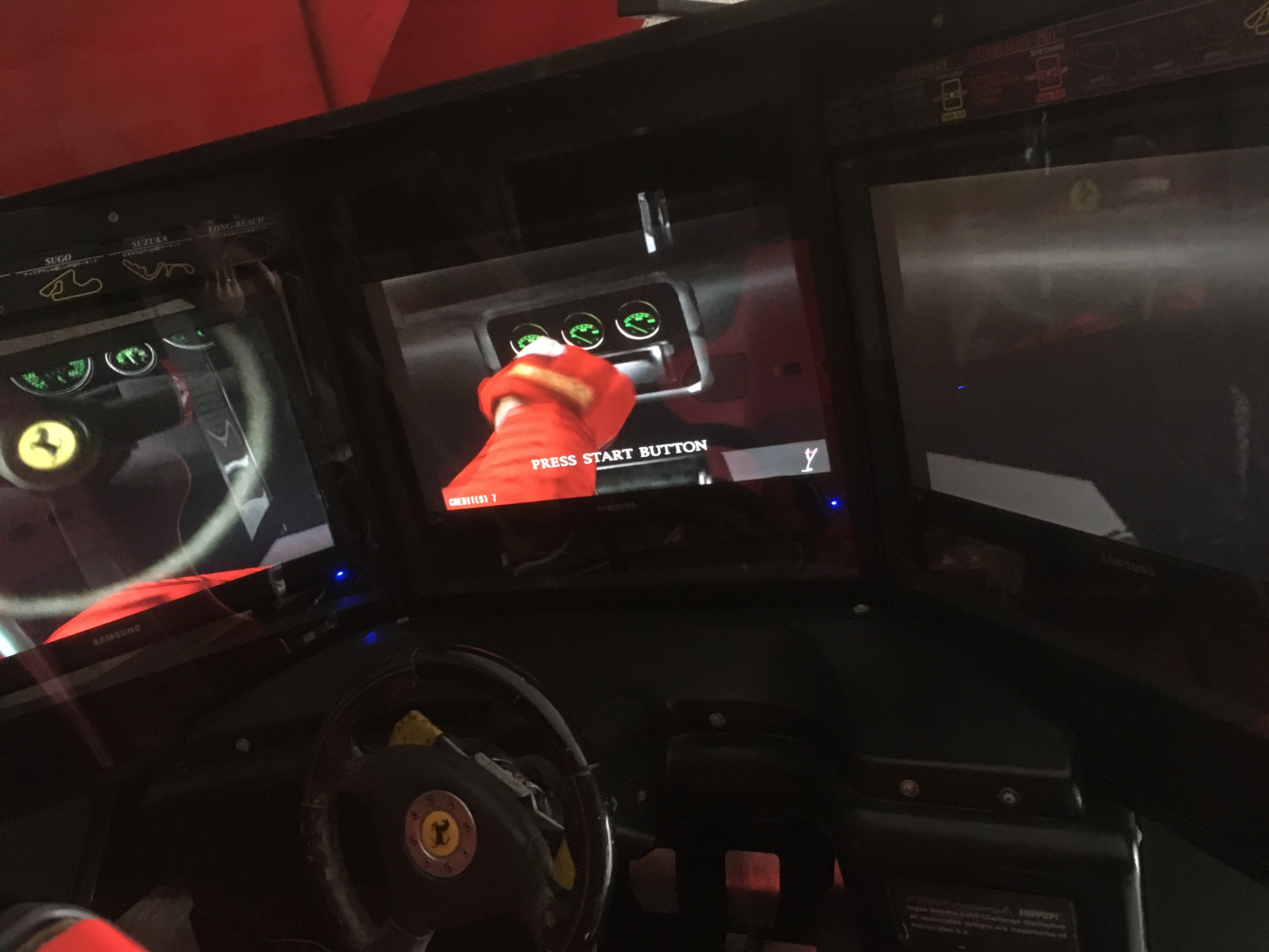 Installing curved 32 monitor inside SEGA racer | ukVac: UK's Video ...