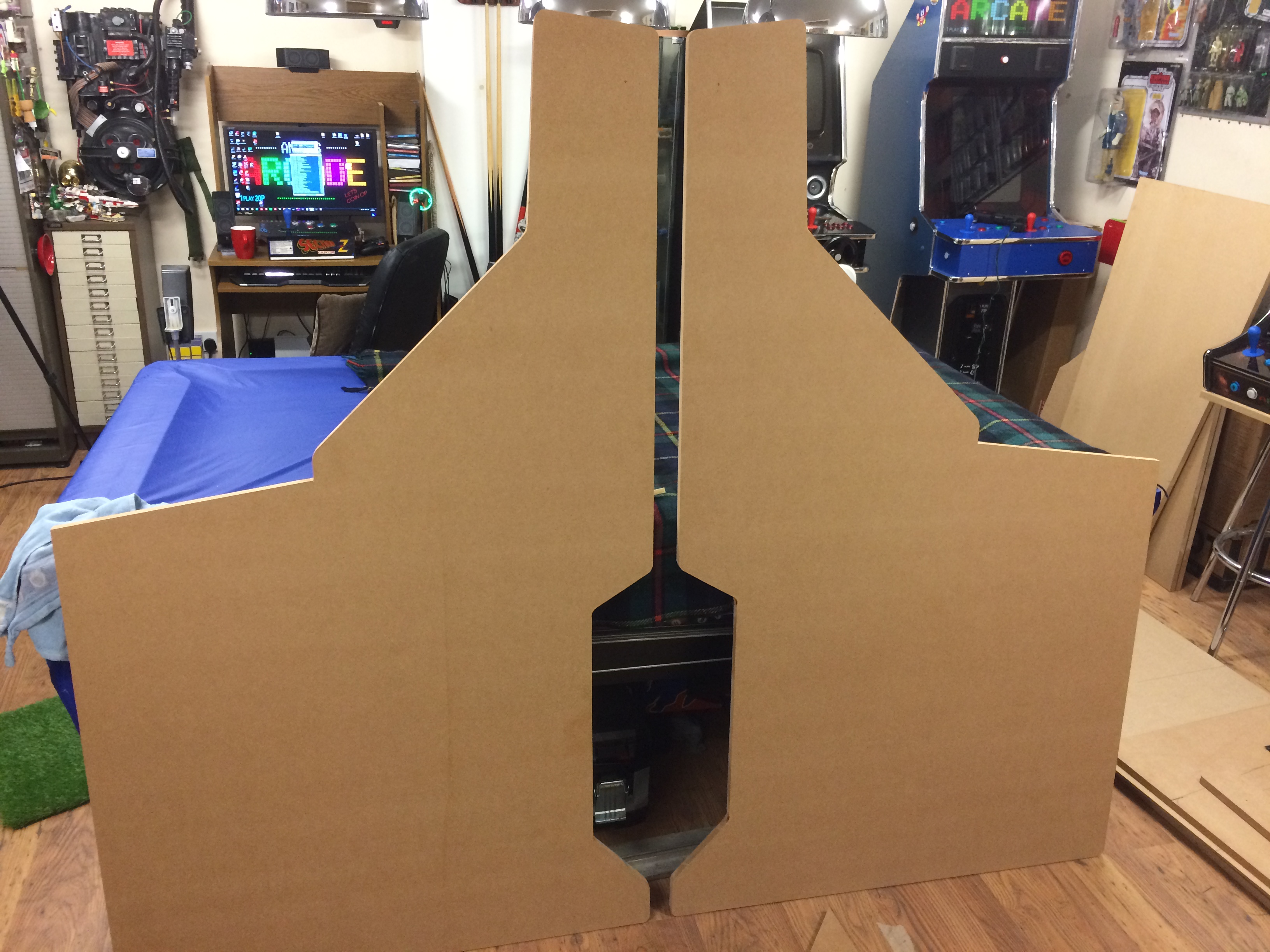 Gauntlet Arcade Cabinet Scratch Build | ukVac: UK's Video Arcade Collecting