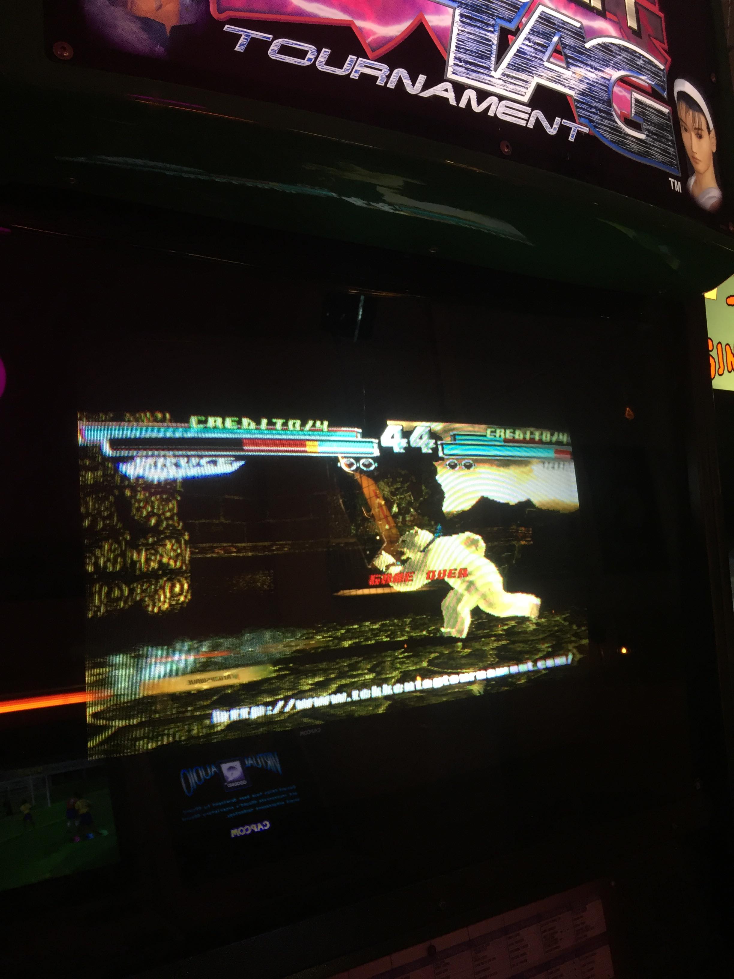 Tekken Tag Screen Issue | ukVac: UK's Video Arcade Collecting