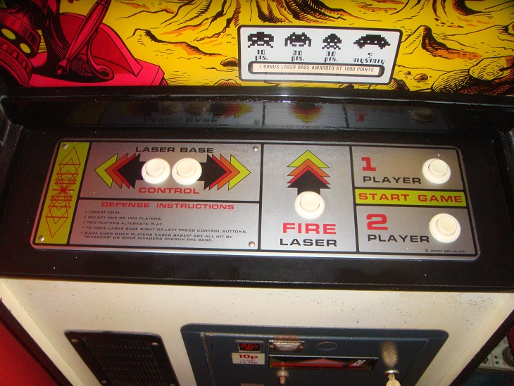 Space Invaders cpo before and after | ukVac: UK's Video Arcade Collecting