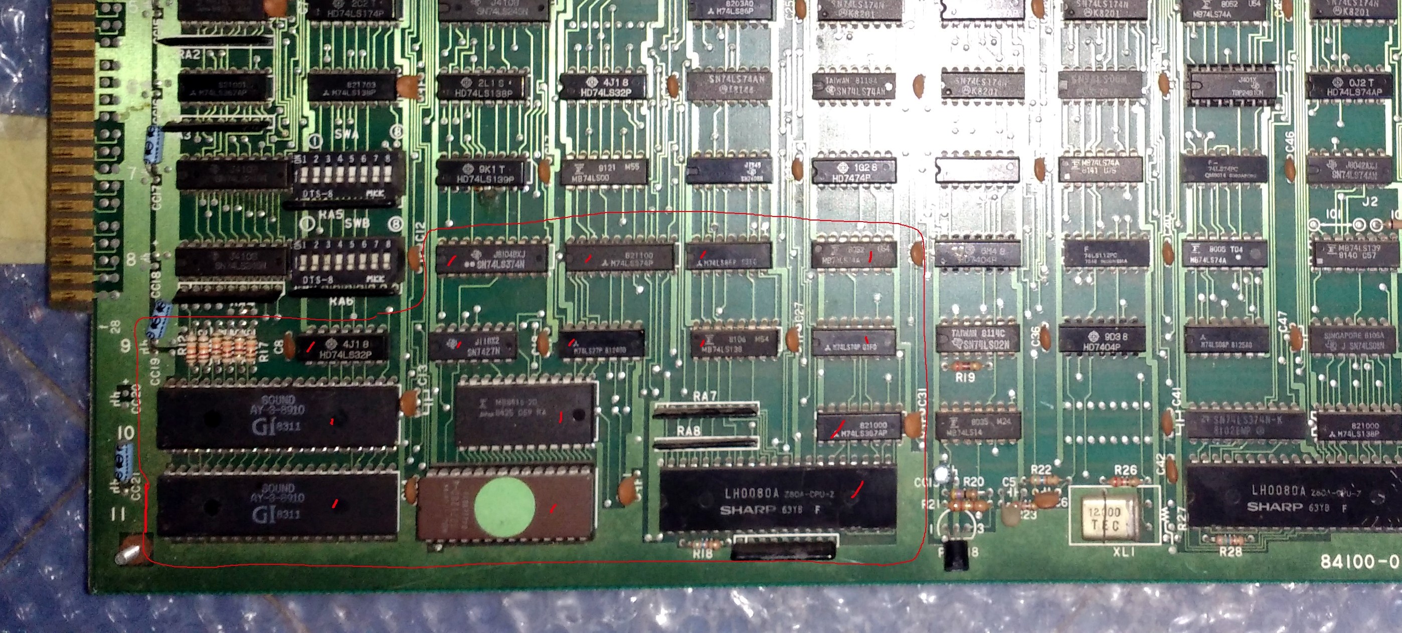 1942 pcb audio bug | ukVac: UK's Video Arcade Collecting