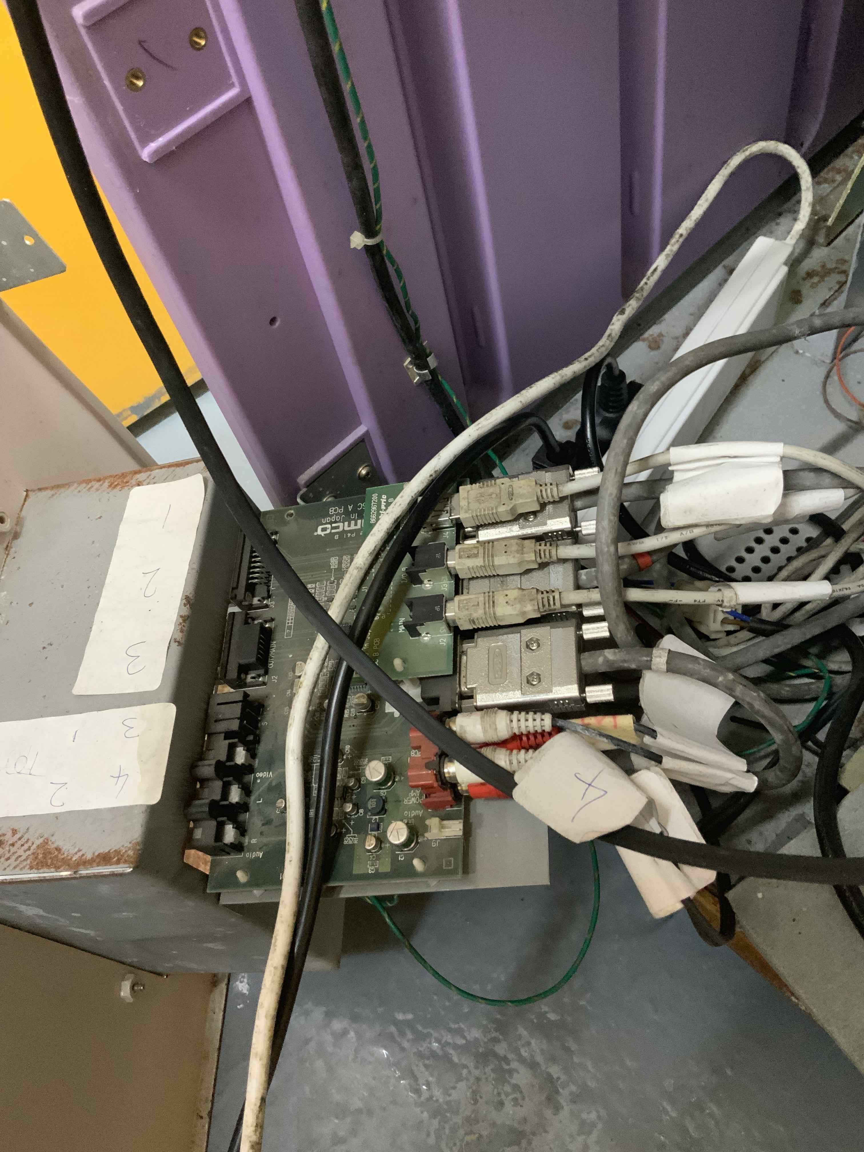 Namco Cyber Lead with cut cables | ukVac: UK's Video Arcade Collecting