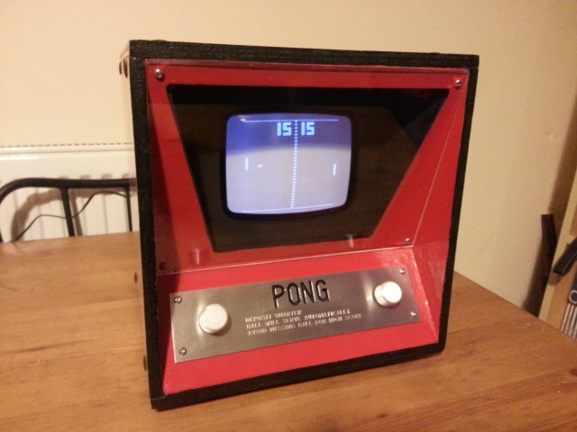 Pong Scratch build | ukVac: UK's Video Arcade Collecting